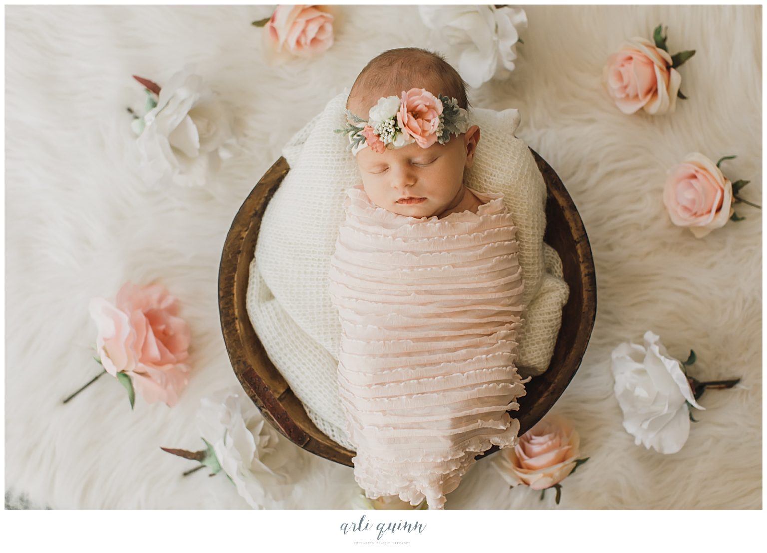 Baby Girl Newborn Photo Shoot - Blog