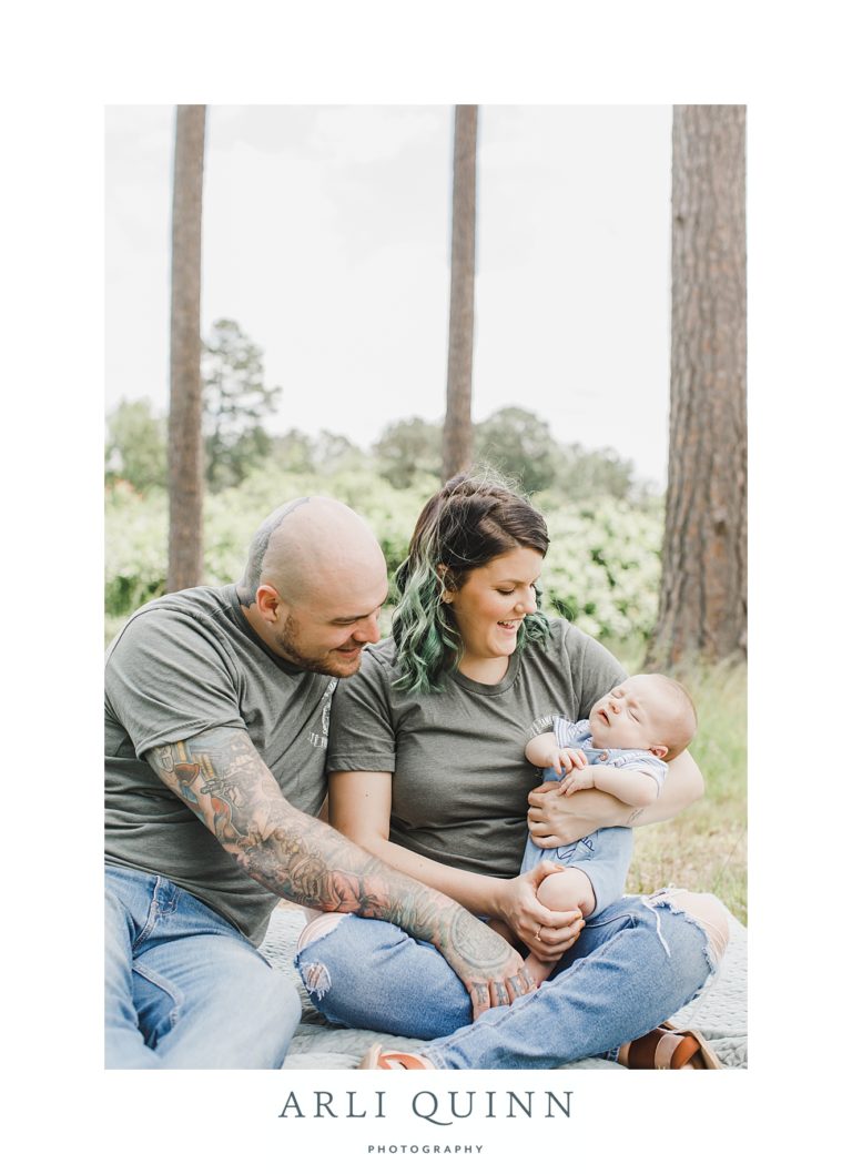 Baby Boy Newborn Session - Blog