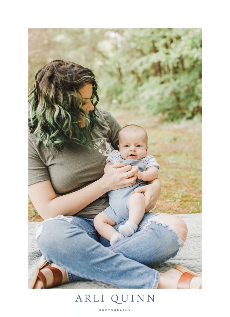 Baby Boy Newborn Session - Blog