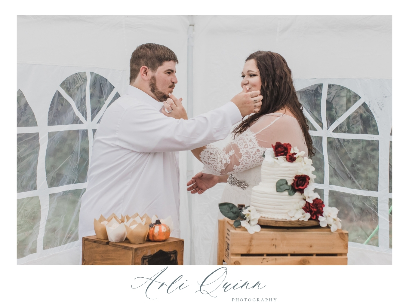 Intimate Backyard Fall Wedding | Jennifer & Robert - Blog